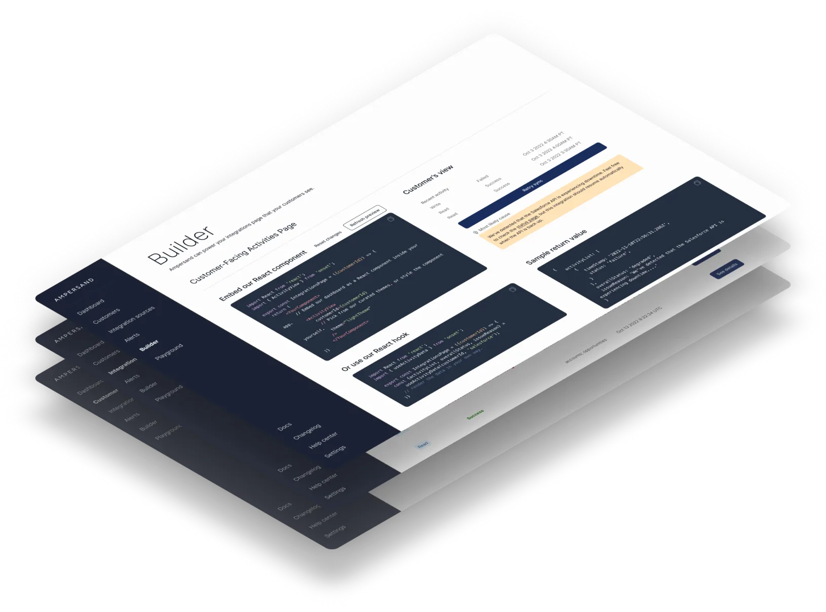 Ampersand - Developer platform for user-facing integrations